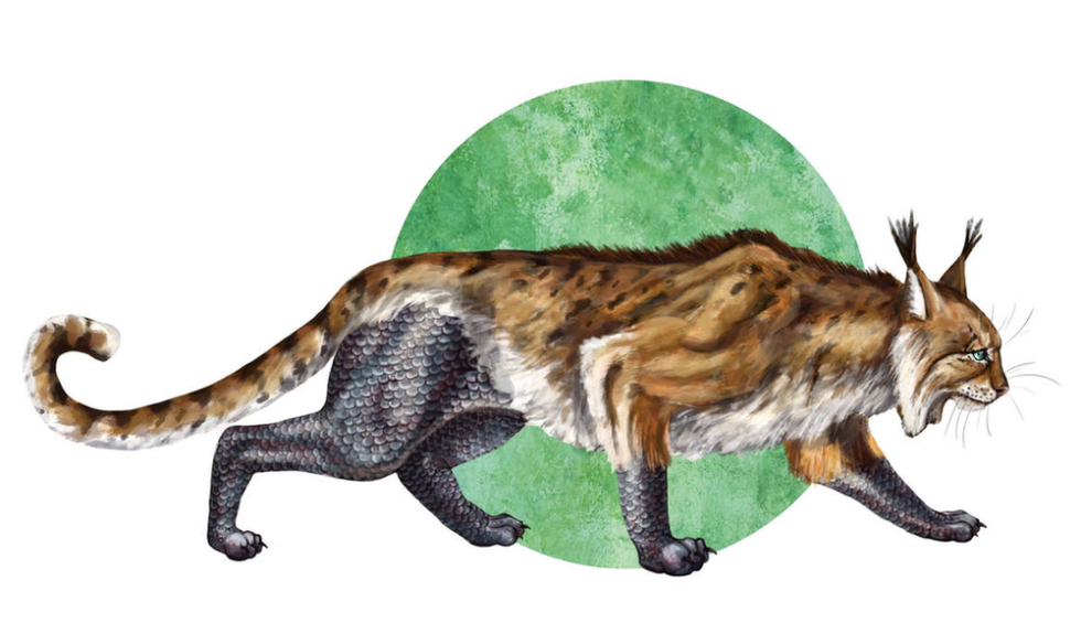 Morgan le Fay and the Cat - Jo-Anne Blanco